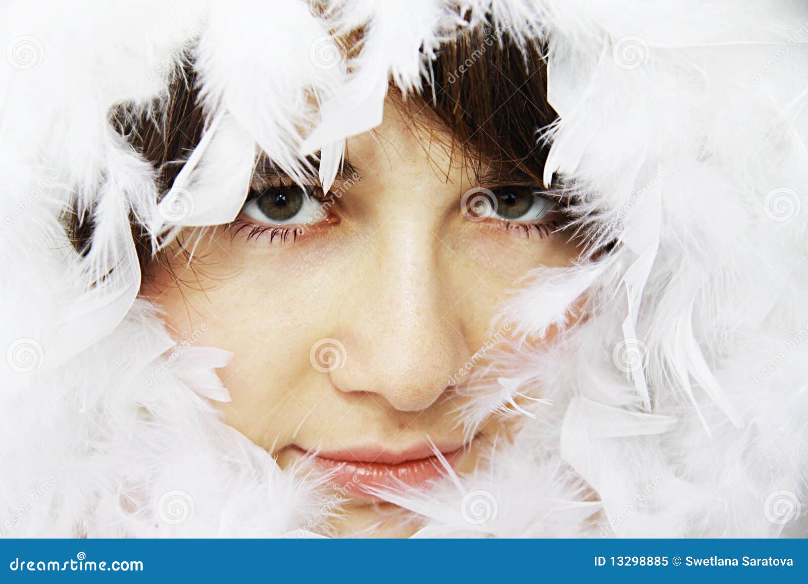 Winter Angel 3 stock image. Image of makeup, eyes, fairy - 13298885