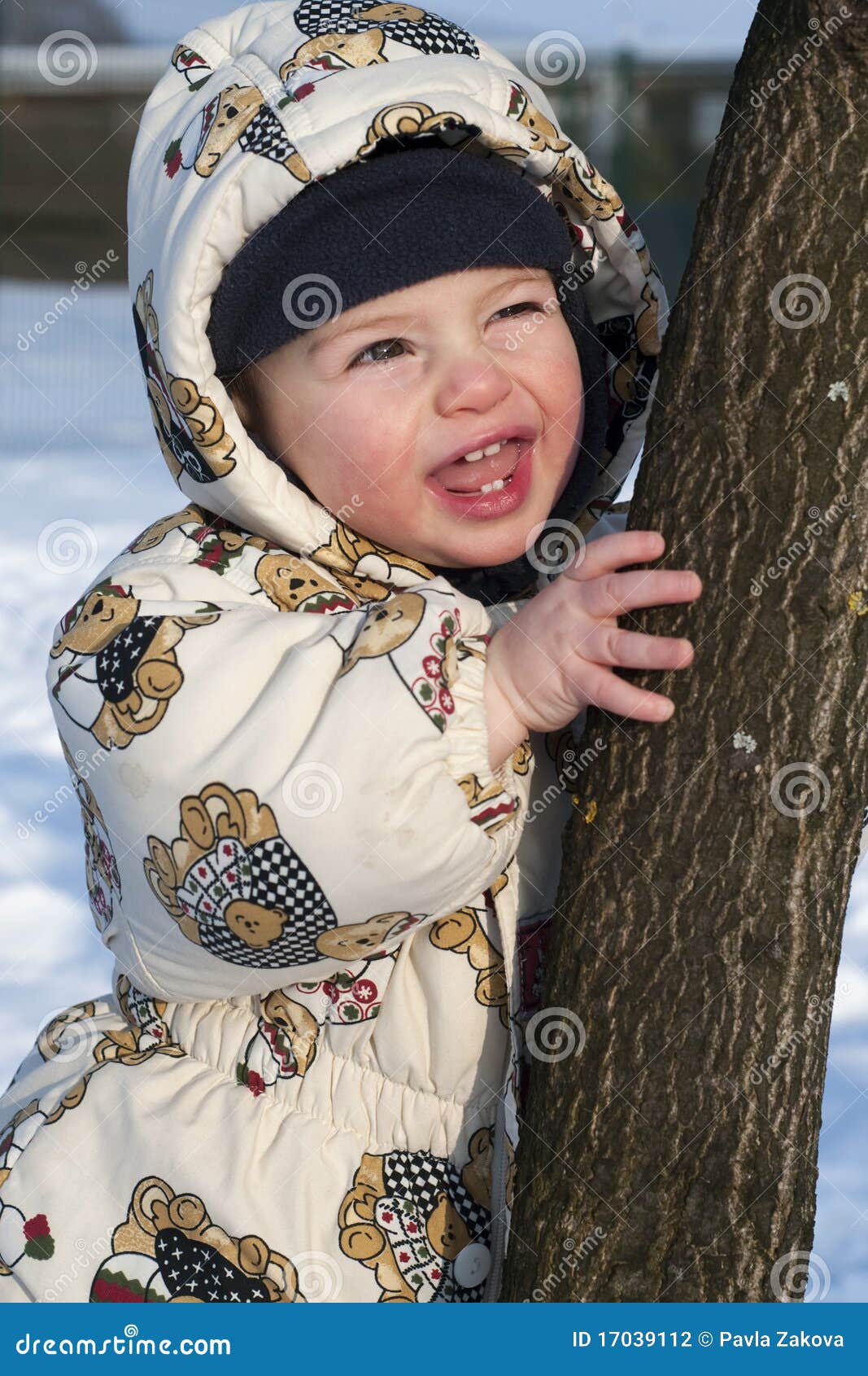 Winter baby stock photo. Image of childhood, baby, child - 17039112