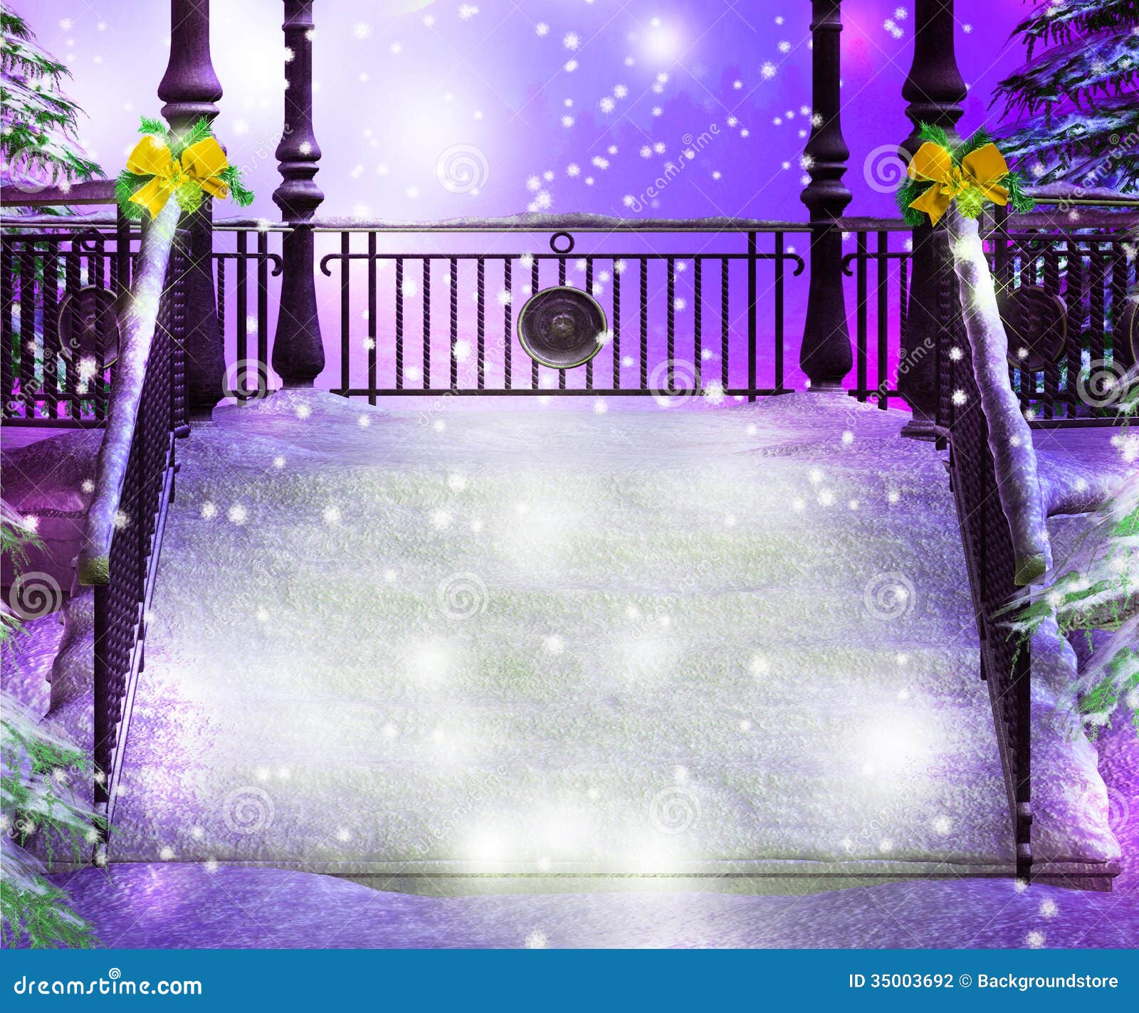 Winter Backdrop stock illustration. Illustration of glow - 35003692