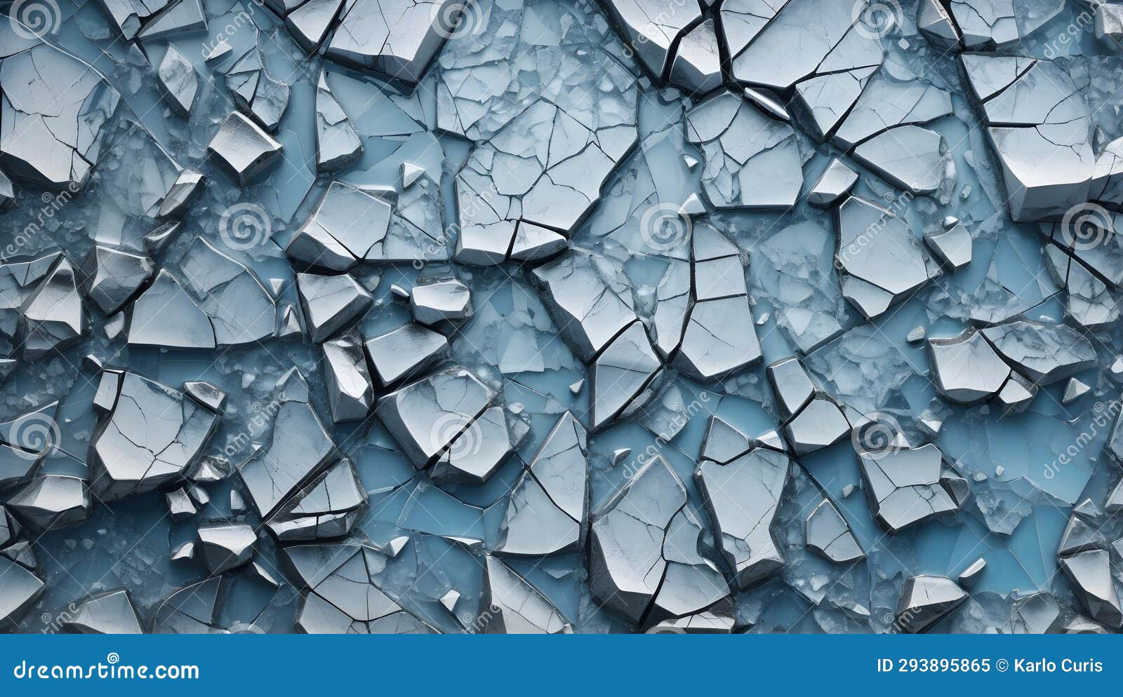 Winter Background, Frozen Textured Ice Template Stock Illustration ...