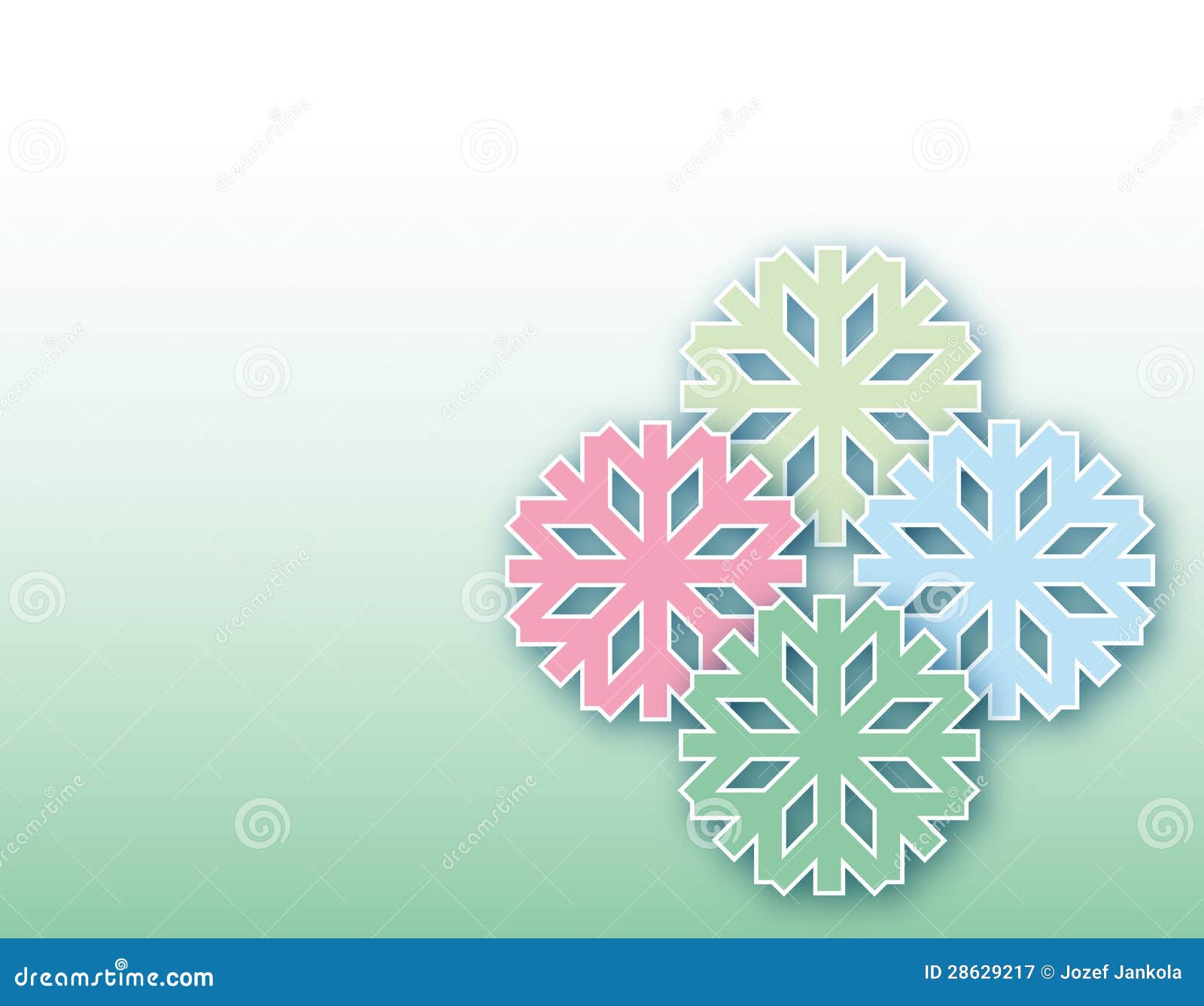 Winter Background Pastel Color Stock Illustration - Illustration of ...