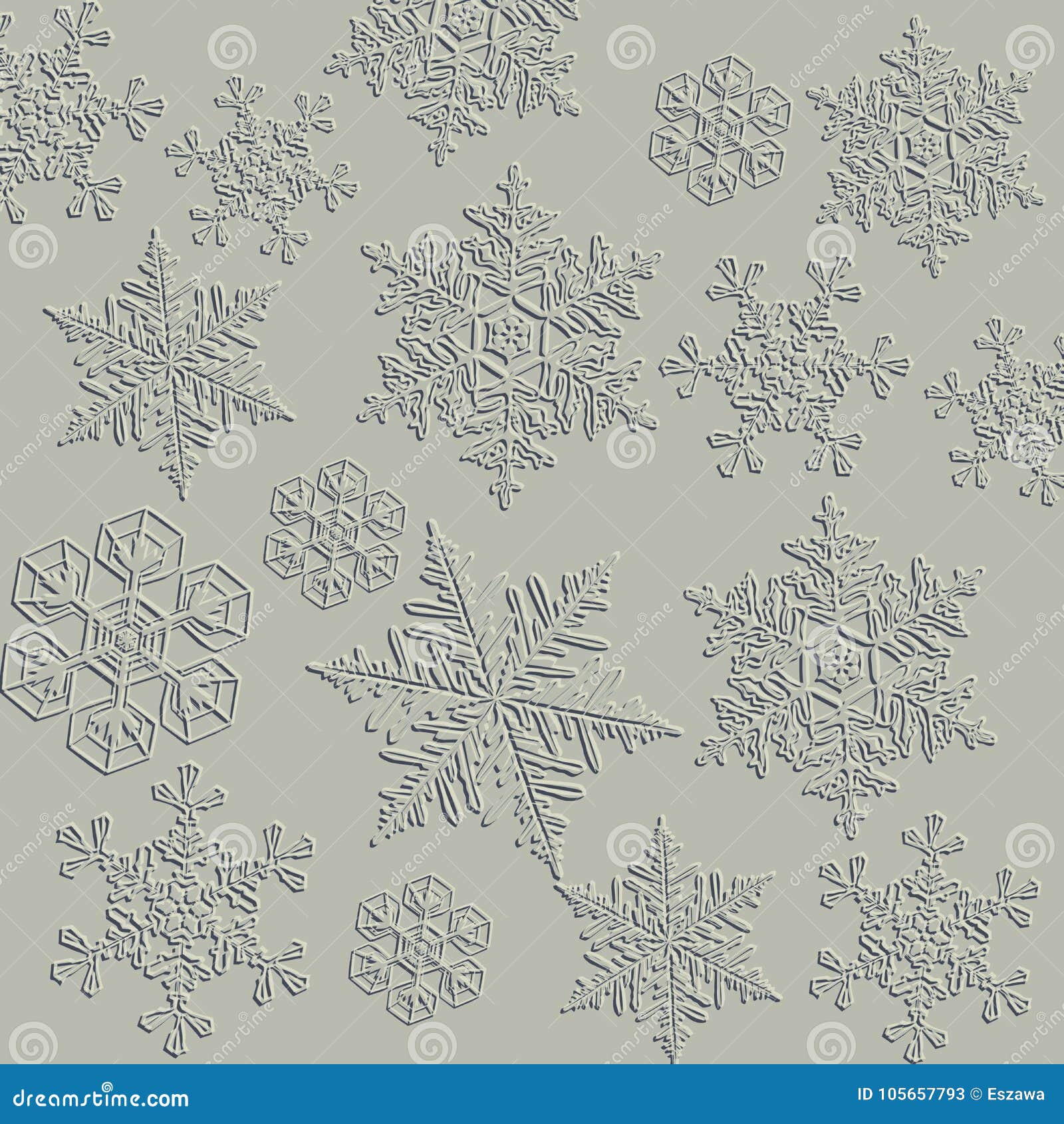 Snowflakes Illustration, Drawing, Engraving, Ink, Line Art, Vector ...