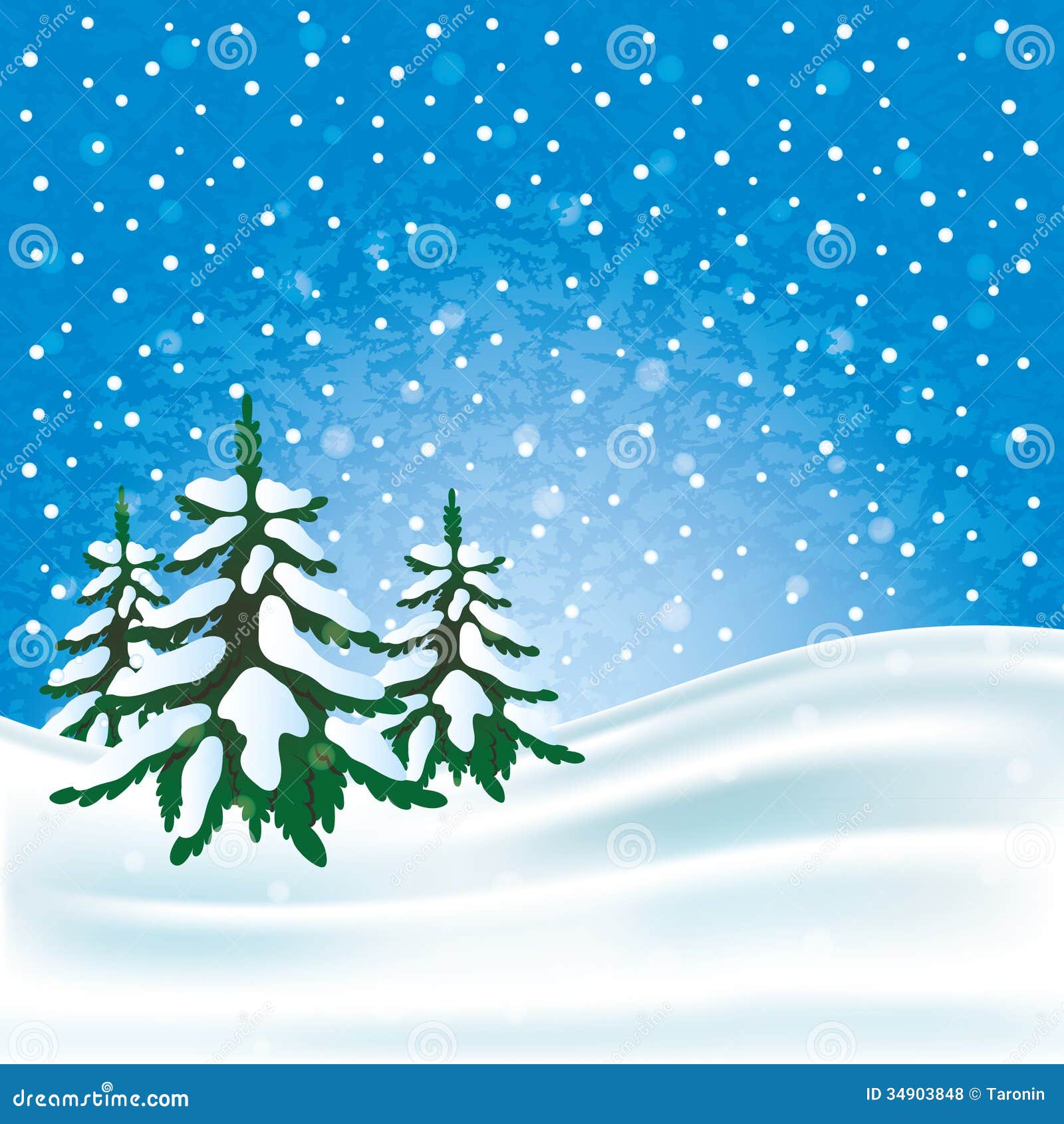 Winter Background for Your Text. Stock Vector - Illustration of banner ...