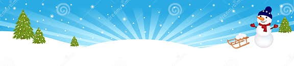 Winter Banner. Vector stock vector. Illustration of headdress - 16935786