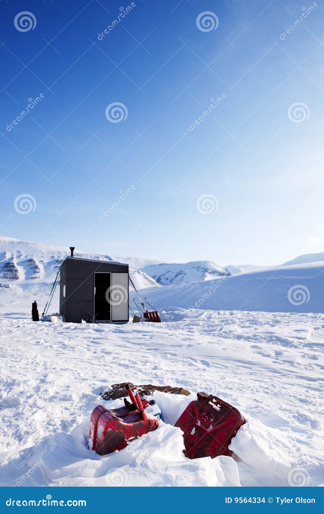 Winter Base Camp stock photo. Image of landscape, beauty - 9564334