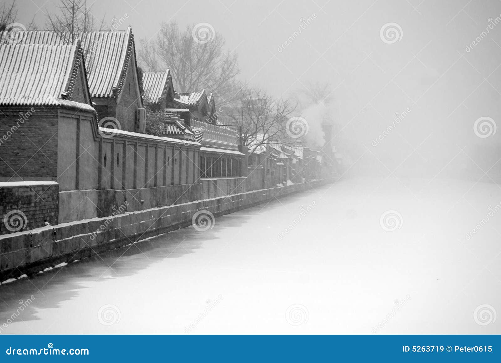 Winter in beijing stock image. Image of china, gugong - 5263719