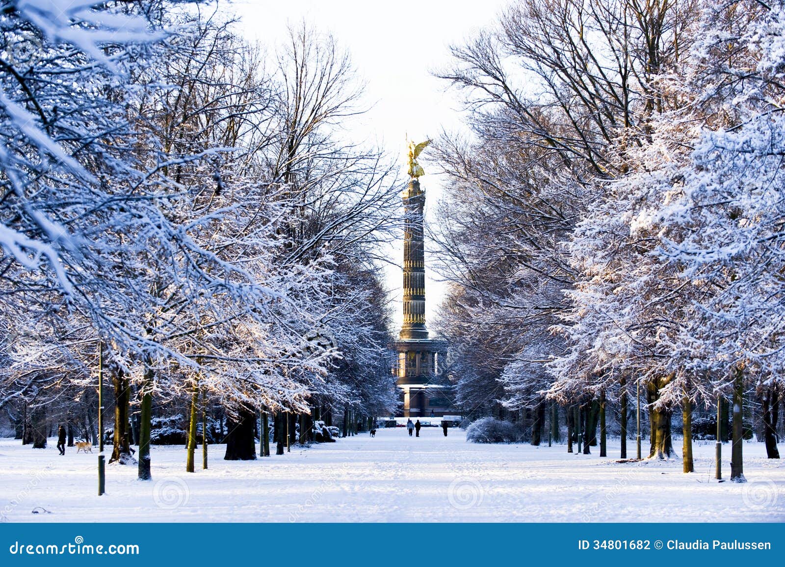 Winter in Berlin stockfoto. Bild von wetter, anziehung - 34801682