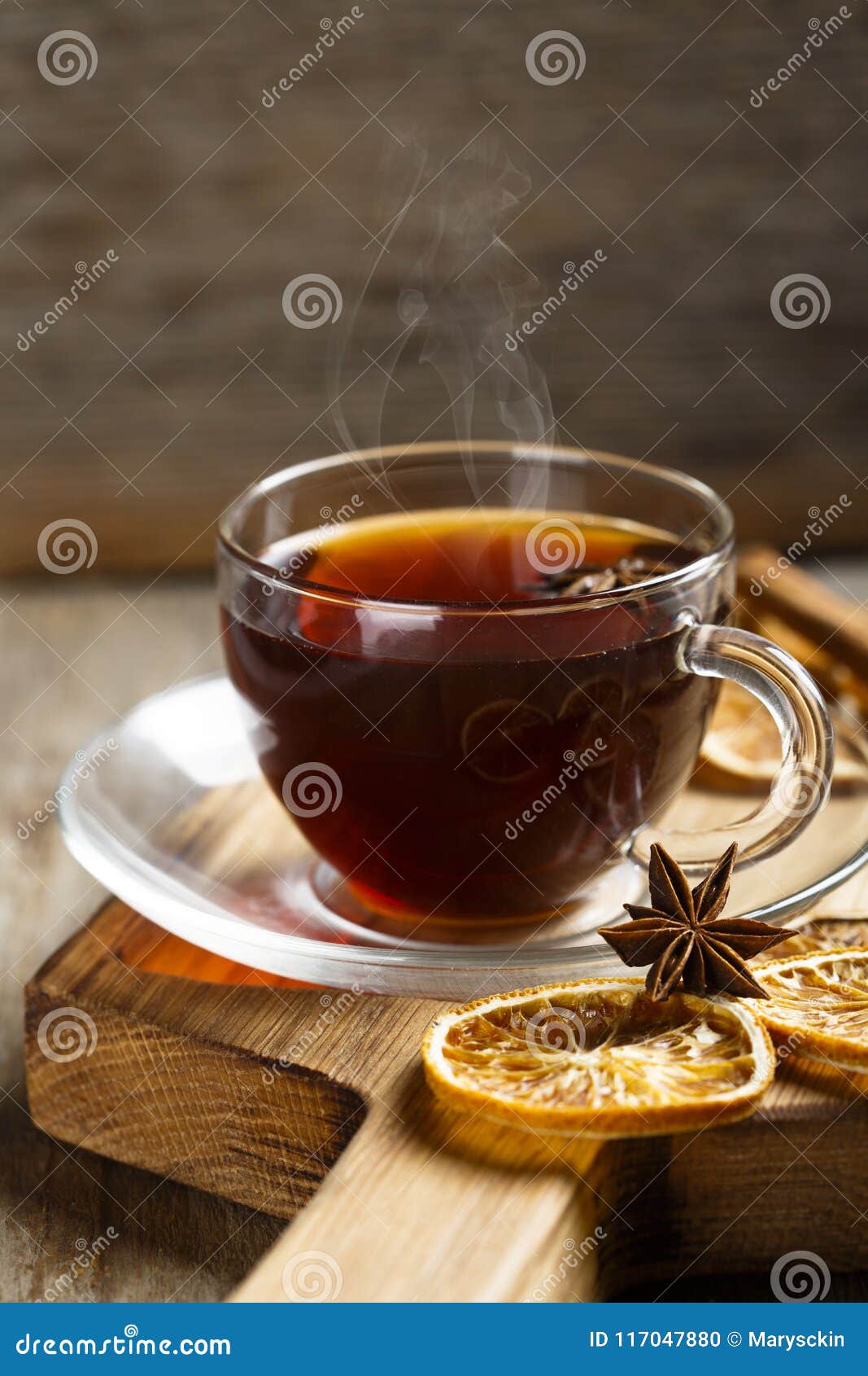 Winter Black Tea with Spices Stock Photo - Image of cosy, brewed: 117047880