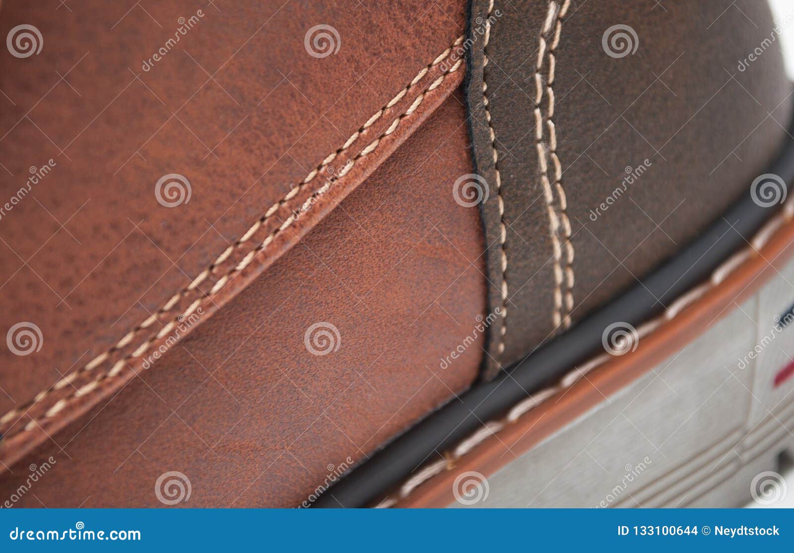 Winter Boot for Men Texture Stock Photo - Image of lined, pair: 133100644