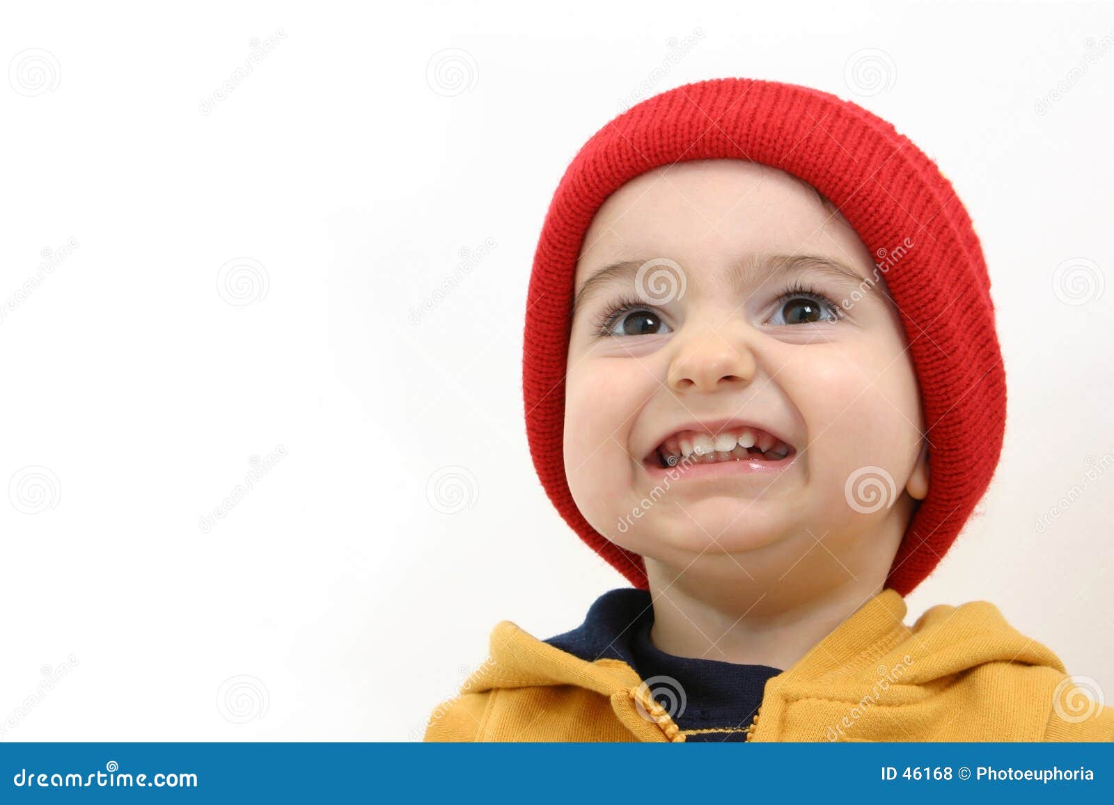 Winter Boy Child with Big Smile Stock Photo - Image of silly, cold: 46168