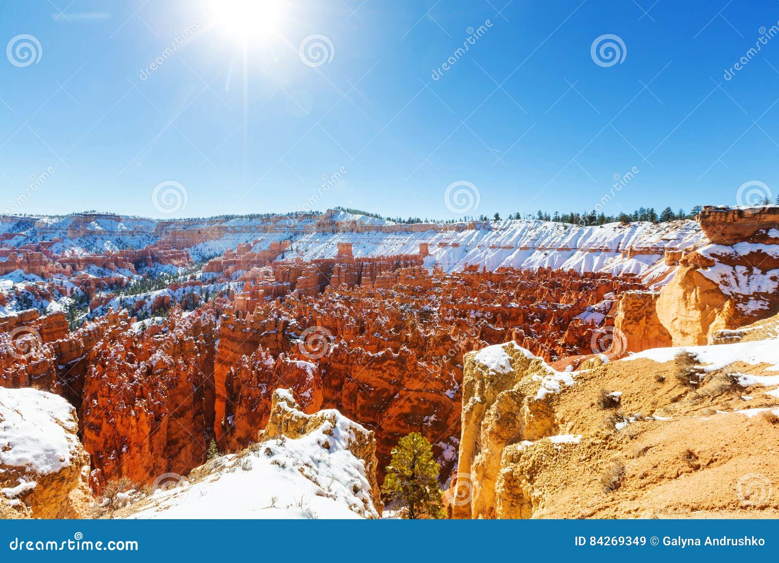 Winter Bryce stock image. Image of bryce, peaceful, hoodoo - 84269349