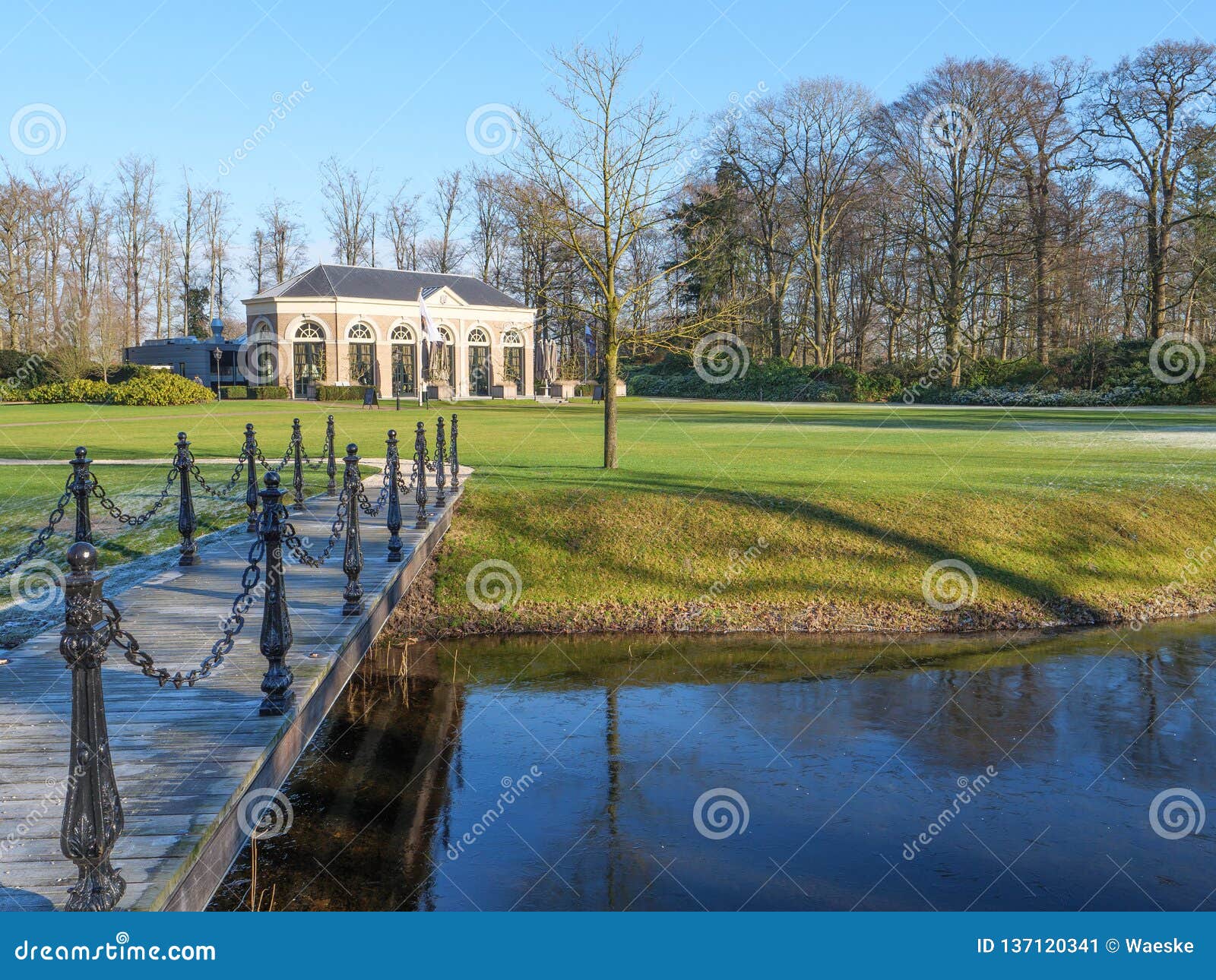 The Castle of Ruurlo in the Netherlands Stock Image - Image of forest ...
