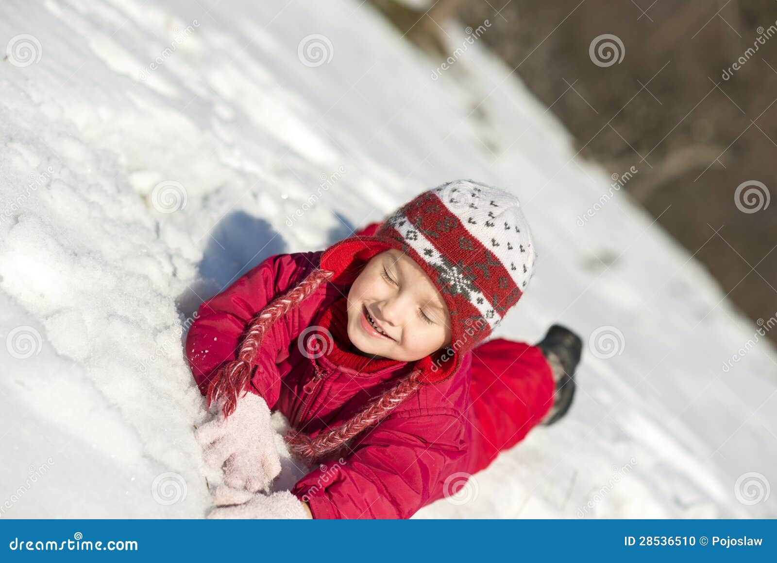 Winter child stock photo. Image of happiness, season - 28536510