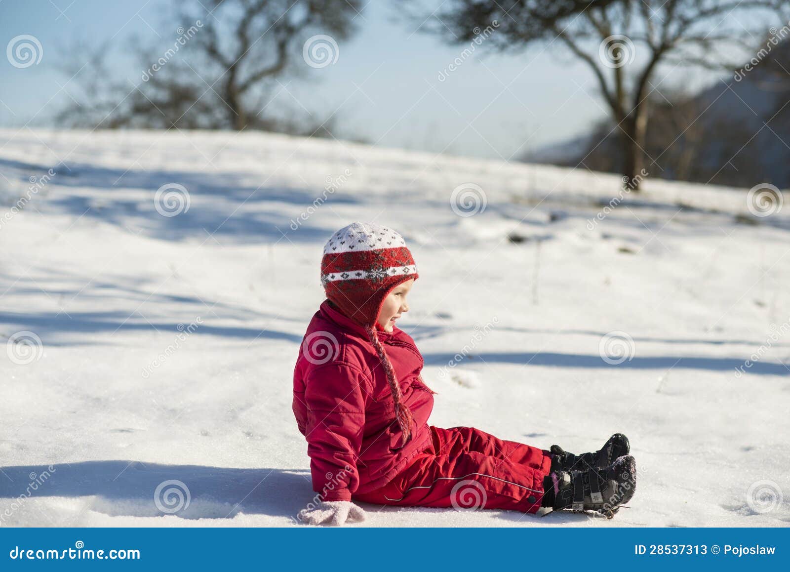 Winter child stock image. Image of nature, cute, caucasian - 28537313