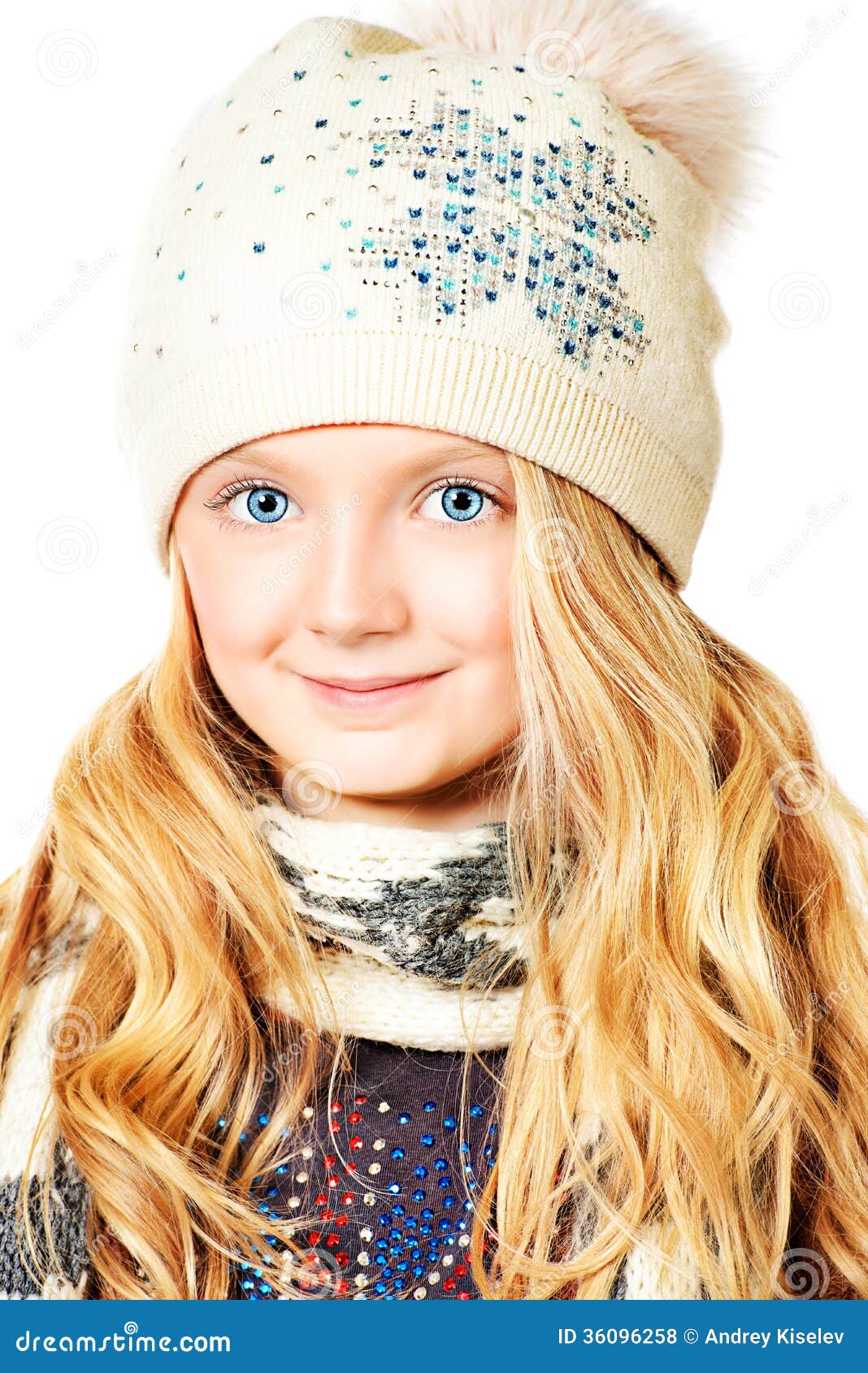 Winter child stock photo. Image of girl, isolated, looking - 36096258