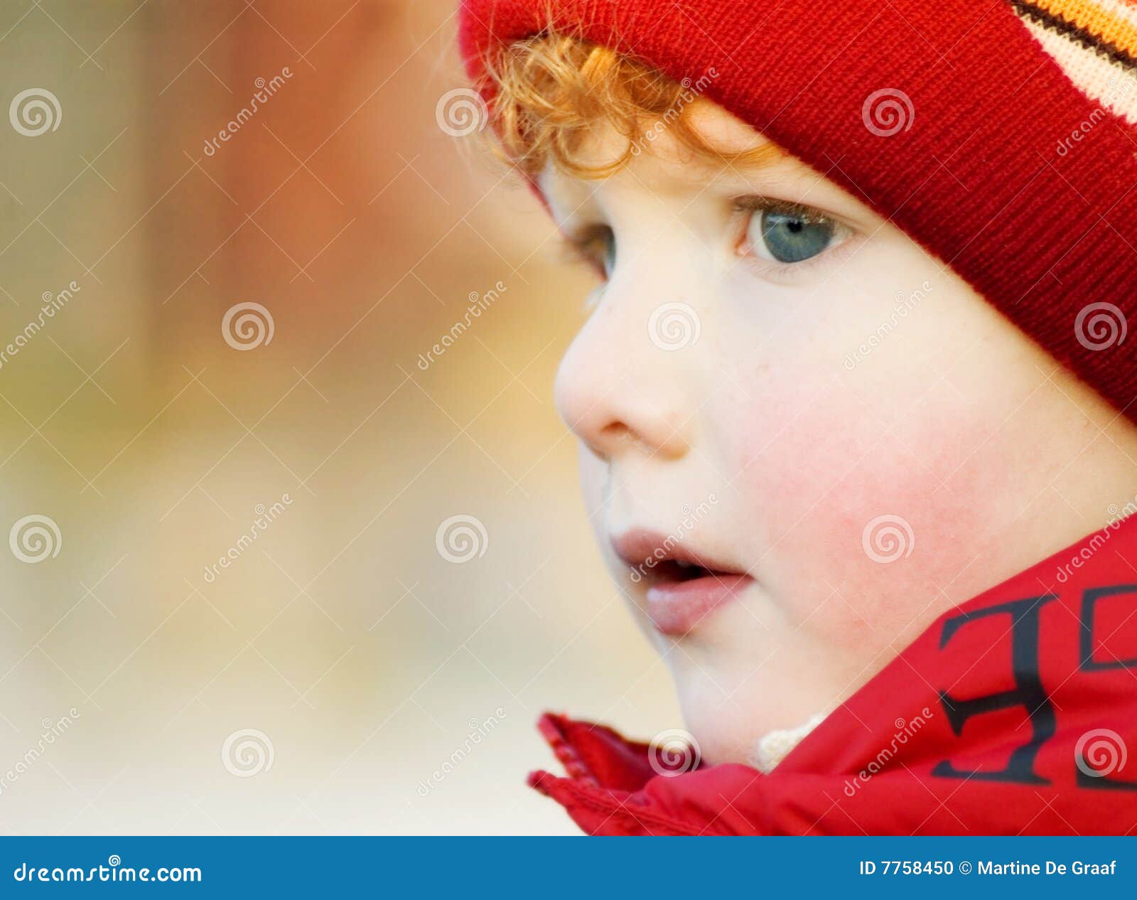Winter Child stock photo. Image of child, portrait, three - 7758450