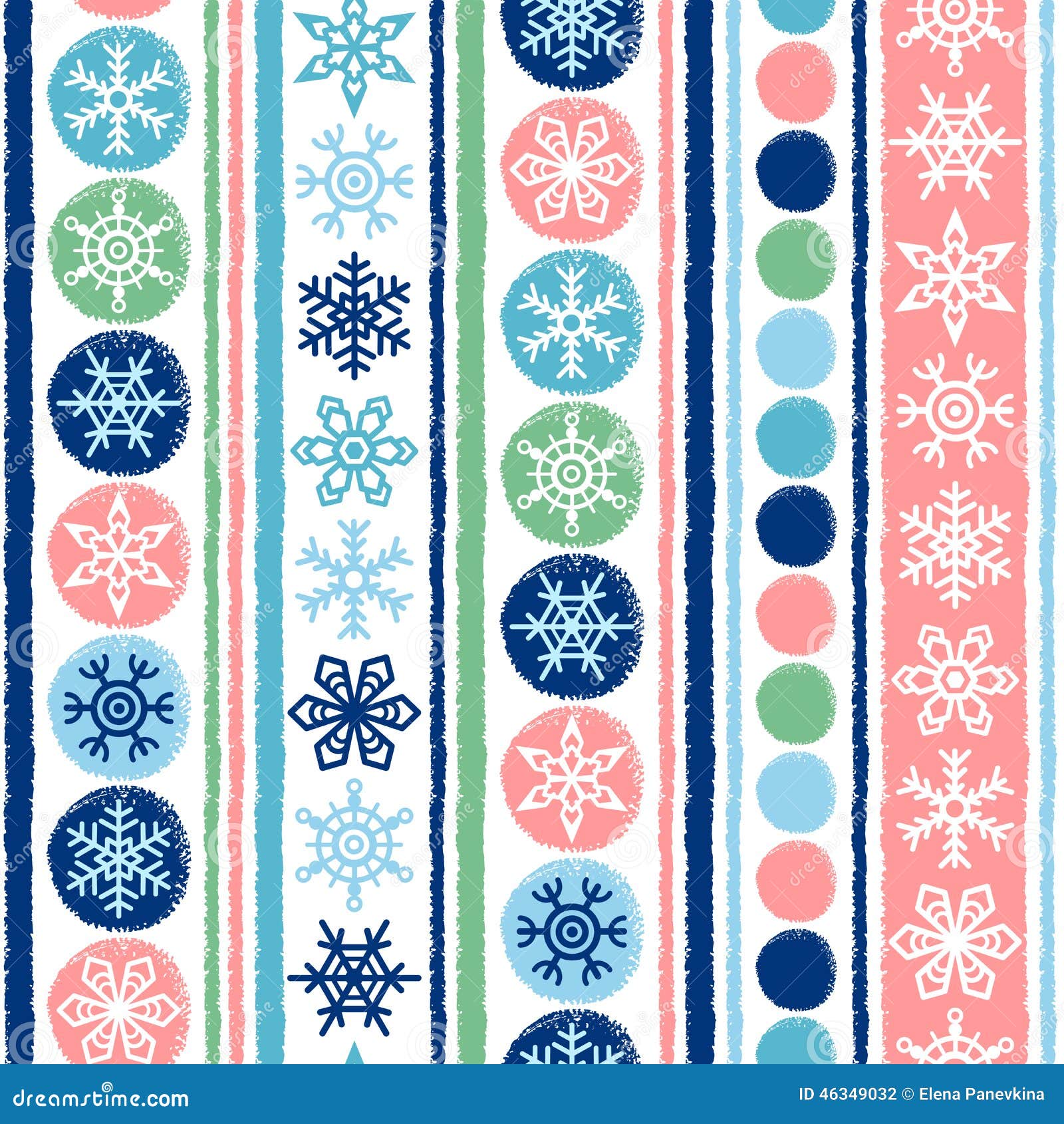 Winter, Christmas or New Year Seamless Vector Pattern Stock Vector ...