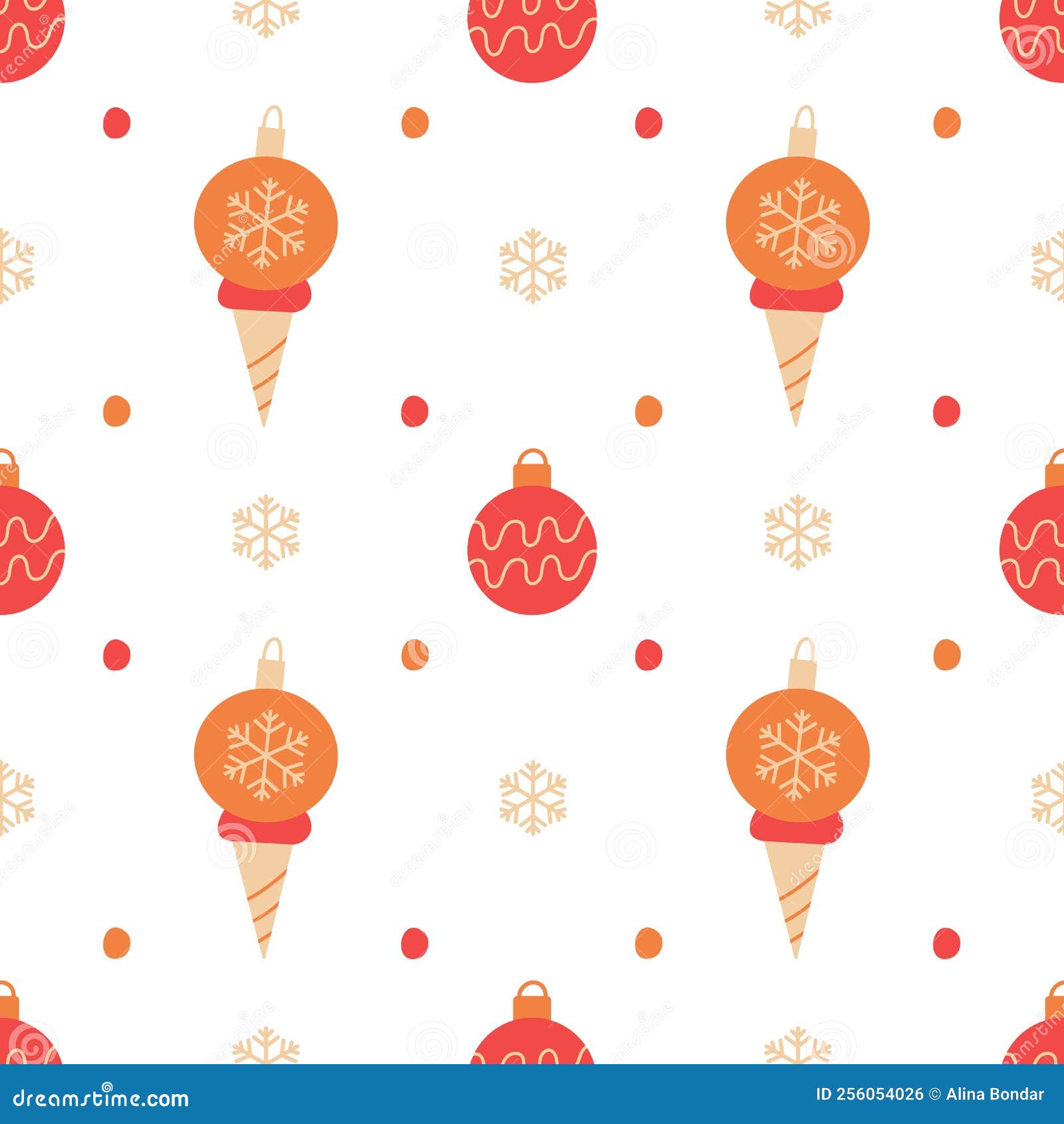 Winter Christmas Seamless Pattern. Creating a Festive Design, Printing ...