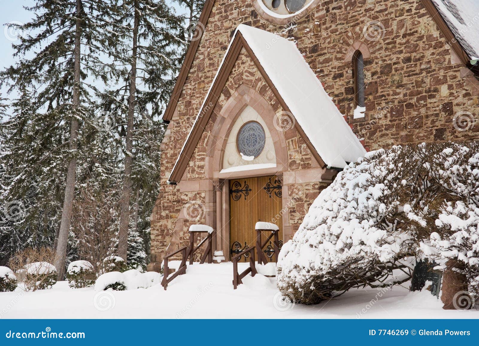 Country Churches In Winter
