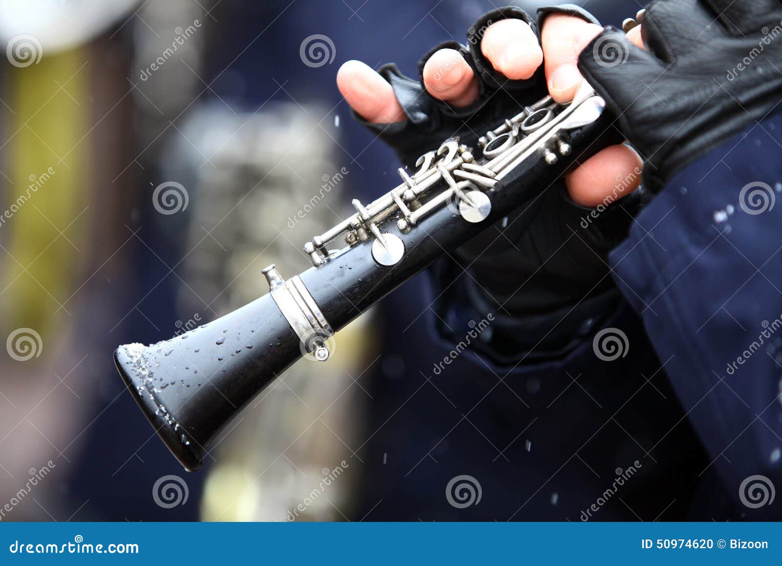 Winter clarinet stock photo. Image of musical, concert - 50974620