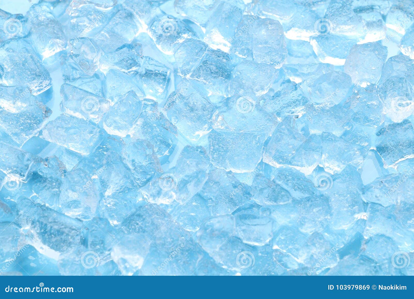 Winter Blue Ice Cube Texture Background Stock Image - Image of crystal ...