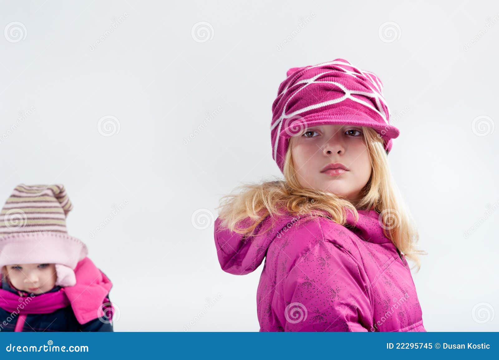 Winter clothes stock image. Image of coat, girls, portrait - 22295745