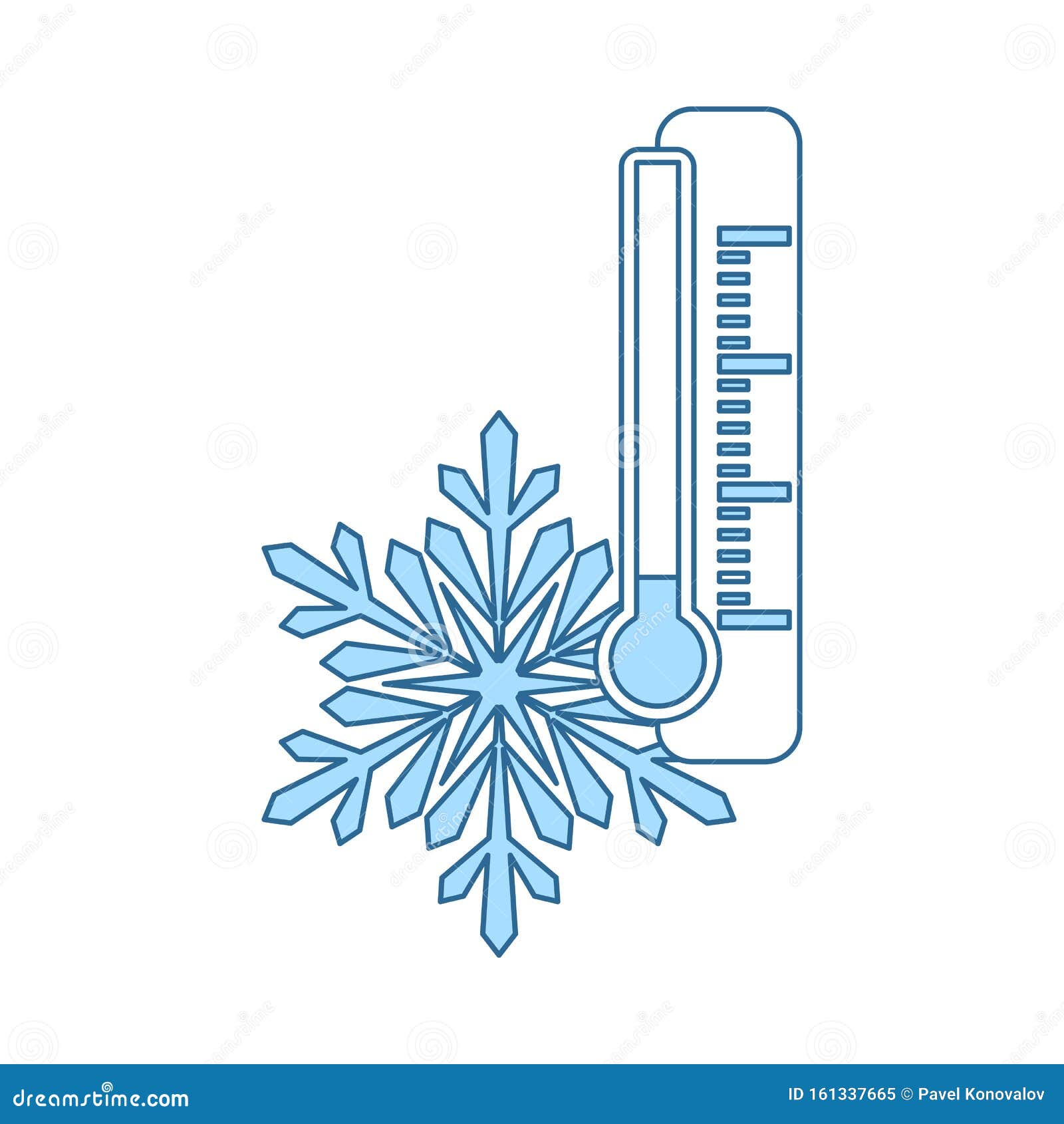 Winter Cold Icon stock vector. Illustration of nature - 161337665