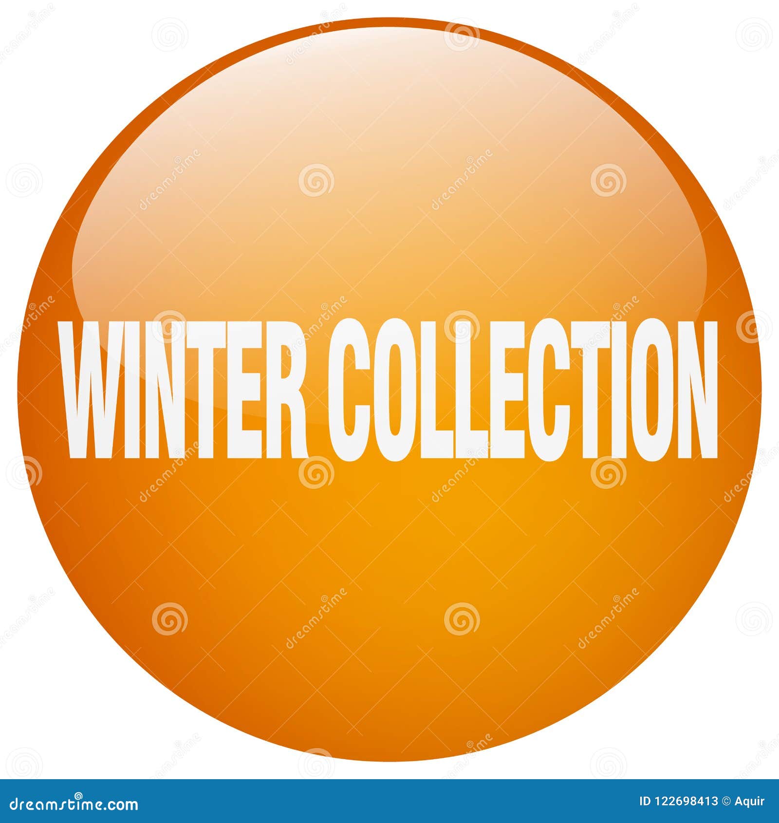 Winter collection button stock vector. Illustration of collection ...