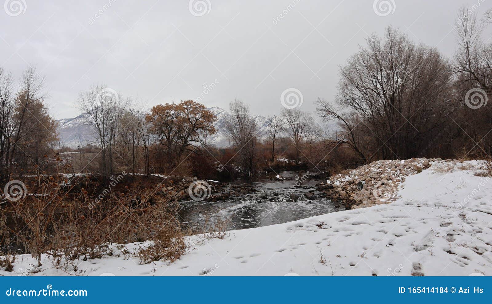 Winter is Coming and Snow ! Stock Photo - Image of landscape, canyon ...