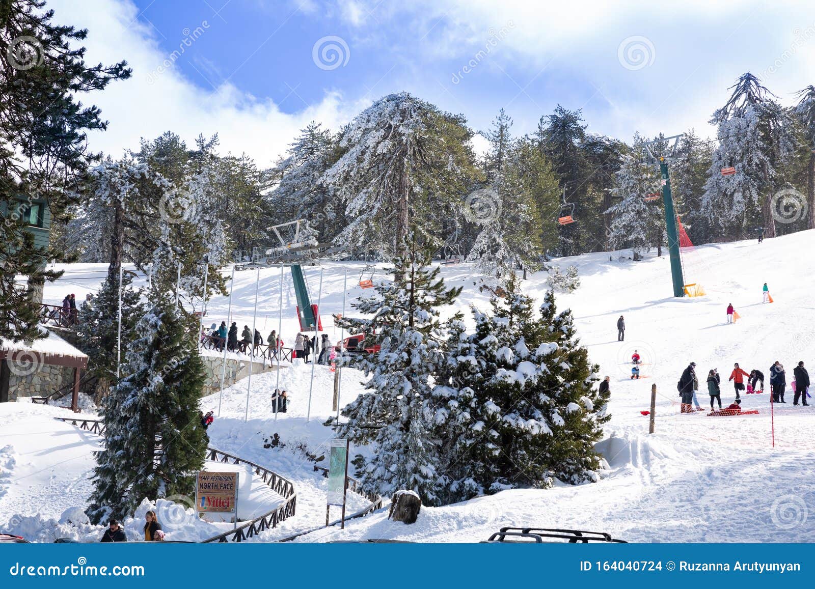Winter in Cyprus editorial stock image. Image of activity - 164040724