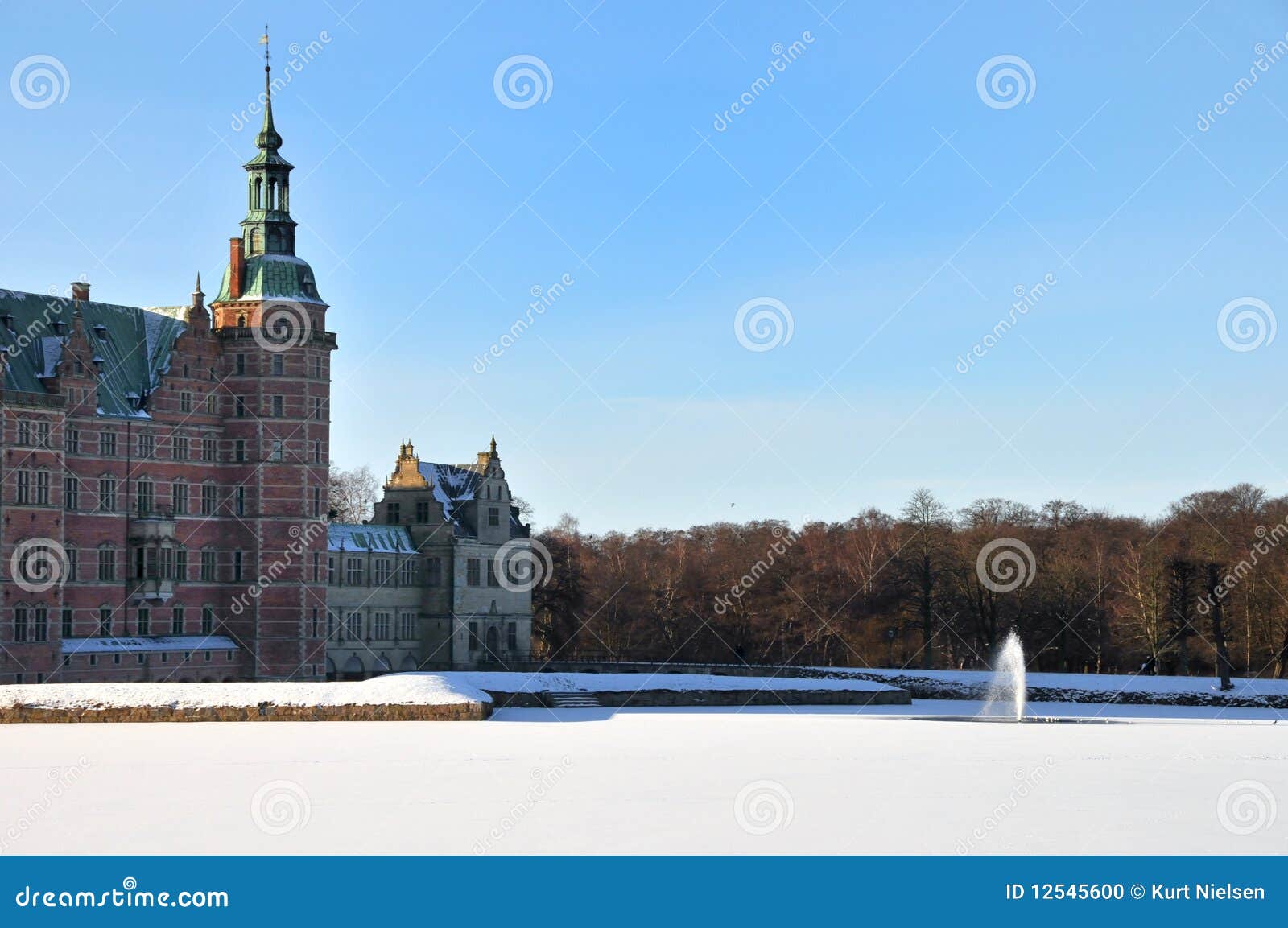 Winter in Denmark stock photo. Image of brick, danmark - 12545600