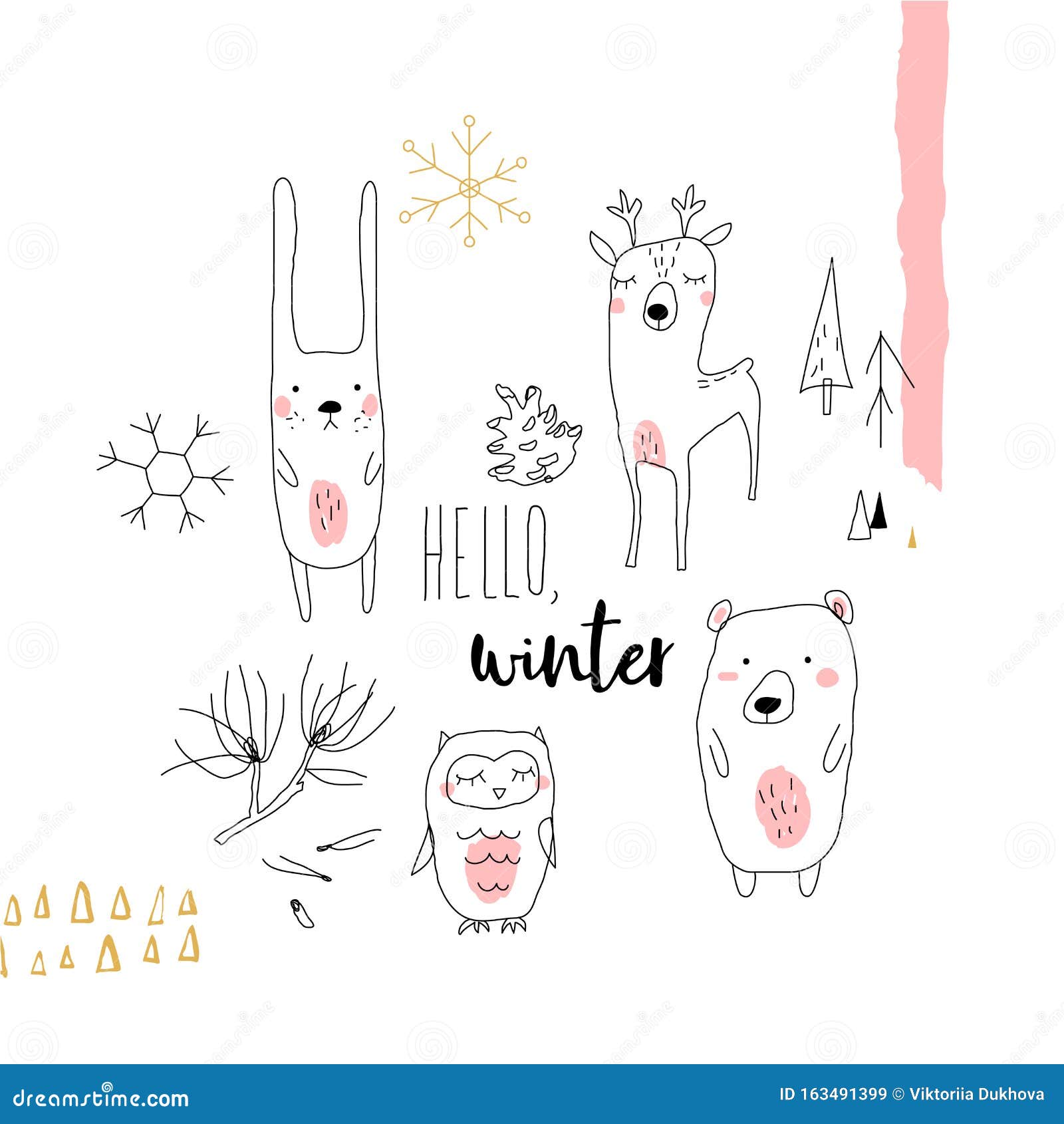 Sea Animals Line Set Cartoon Vector | CartoonDealer.com #120824645 Sea Animals Line Set Cartoon Vector | CartoonDealer.com #120824645