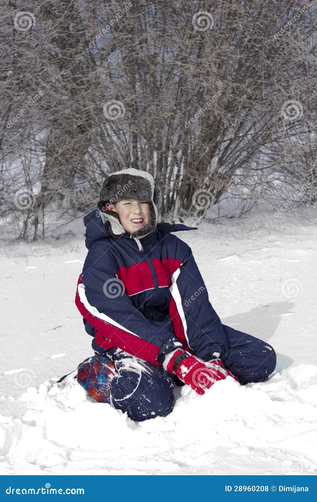 Winter enjoyment stock photo. Image of hills, healthy - 28960208