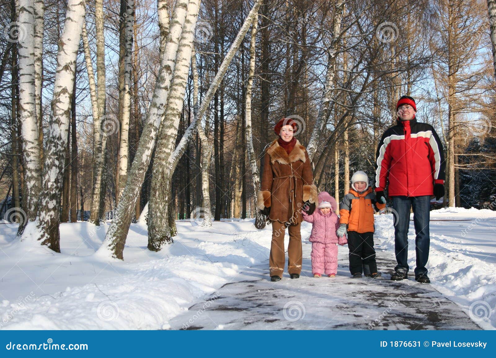 Winter family stock image. Image of happy, lady, adults - 1876631