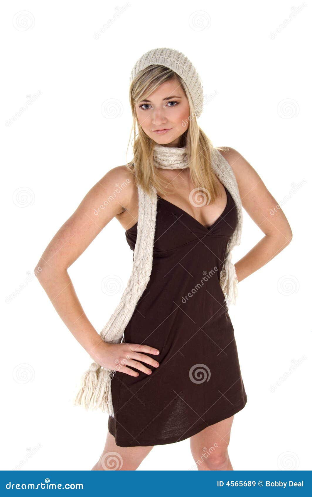 Winter Fashion Model stock image. Image of cosmetics, makeup - 4565689