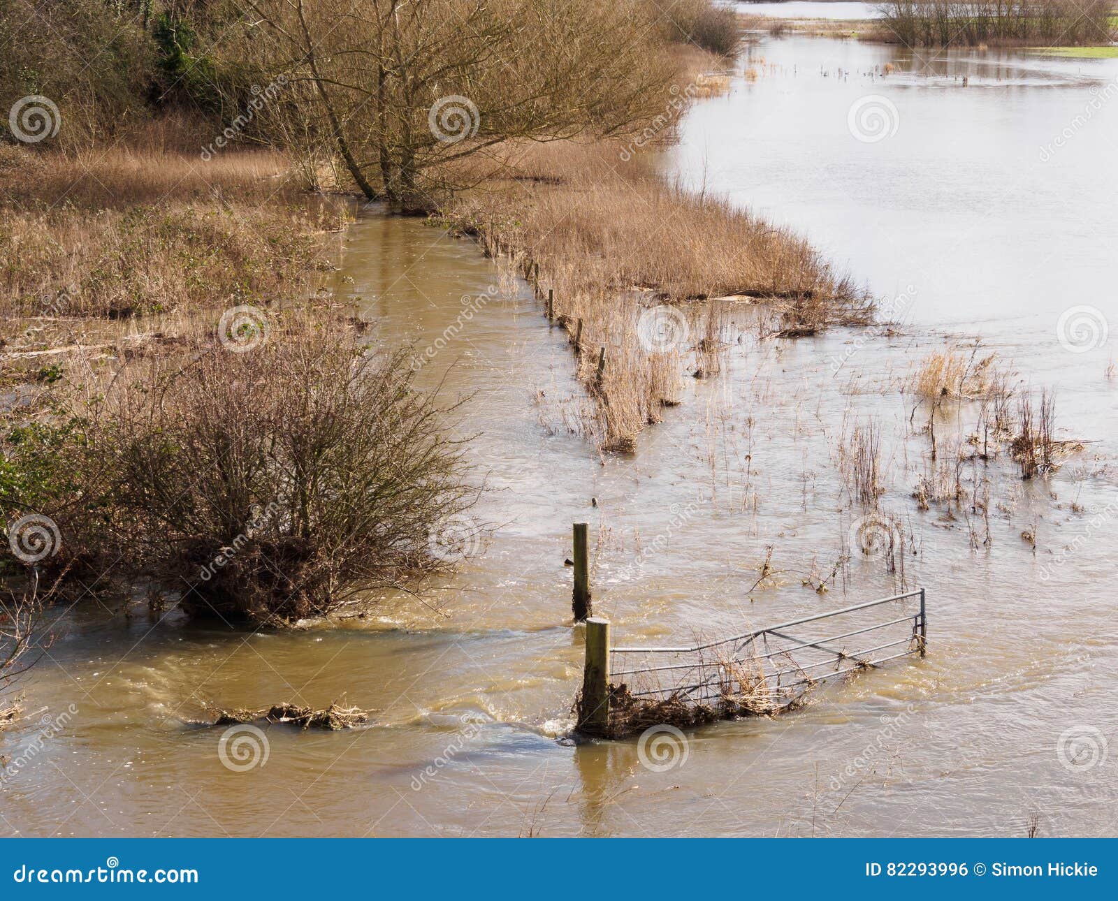 Winter Floods Near Melbourne Derbyshire Stock Photo - Image of flood ... Winter Floods Near Melbourne Derbyshire Stock Photo - Image of flood ...