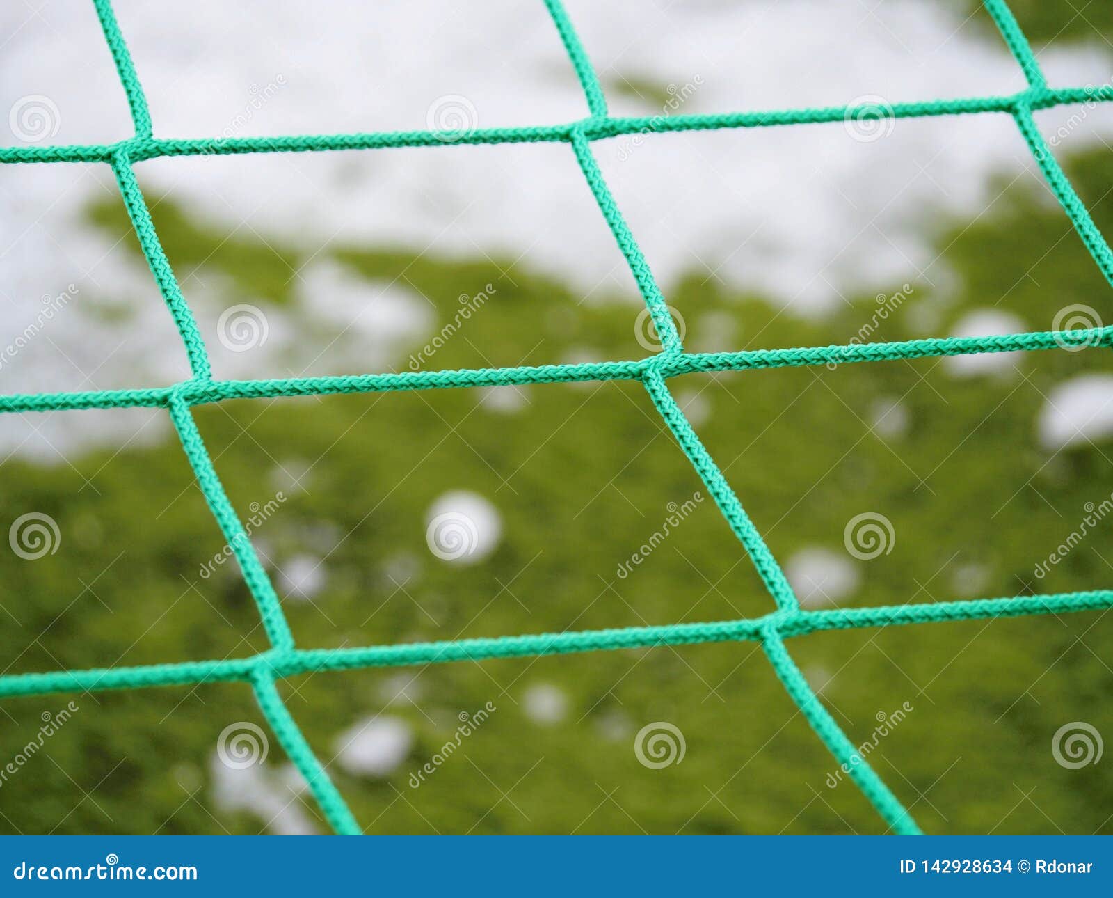 Winter Football Playground with Snow Stock Photo - Image of lawn ...