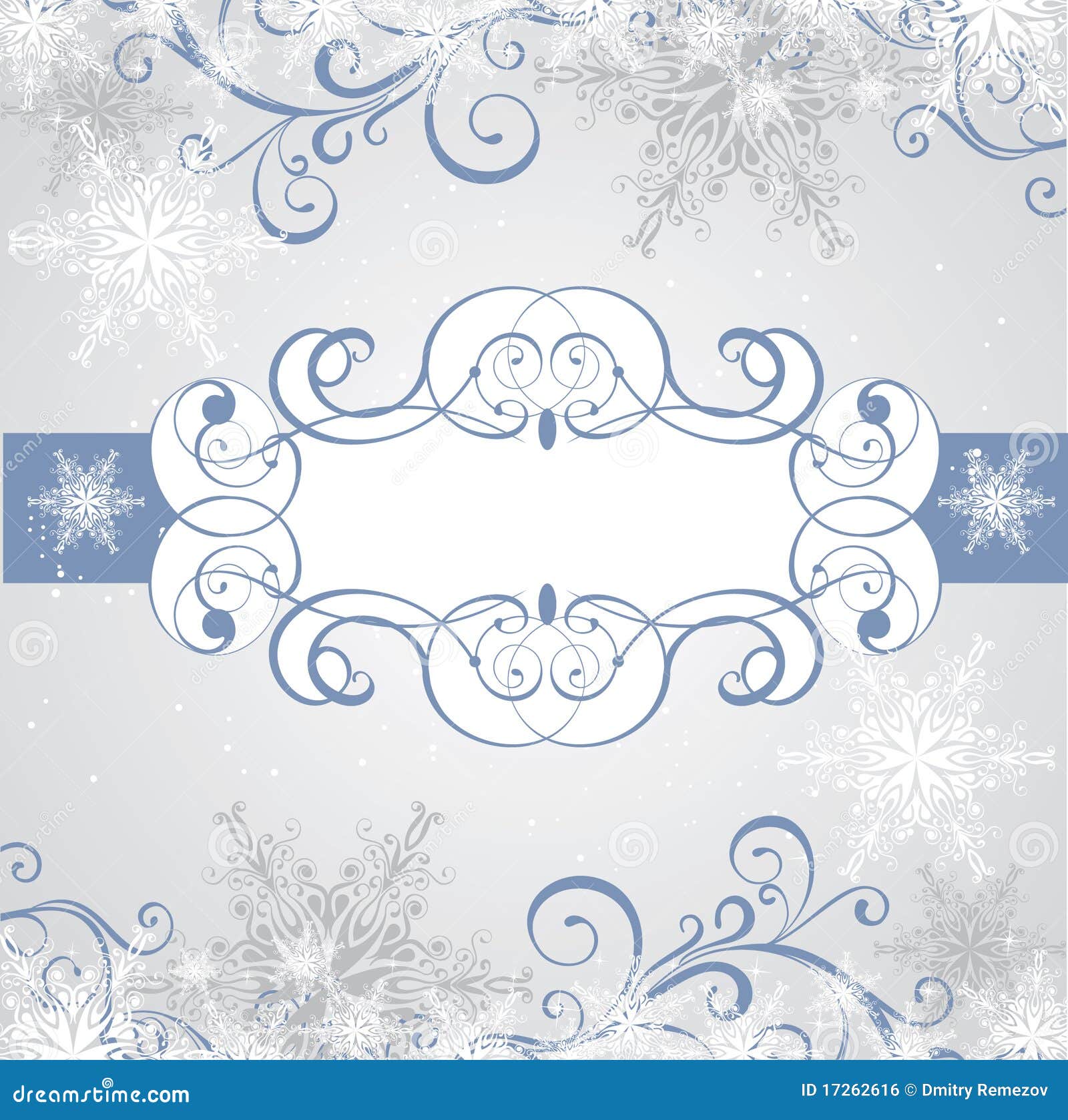 Winter frame stock vector. Illustration of decorative - 17262616