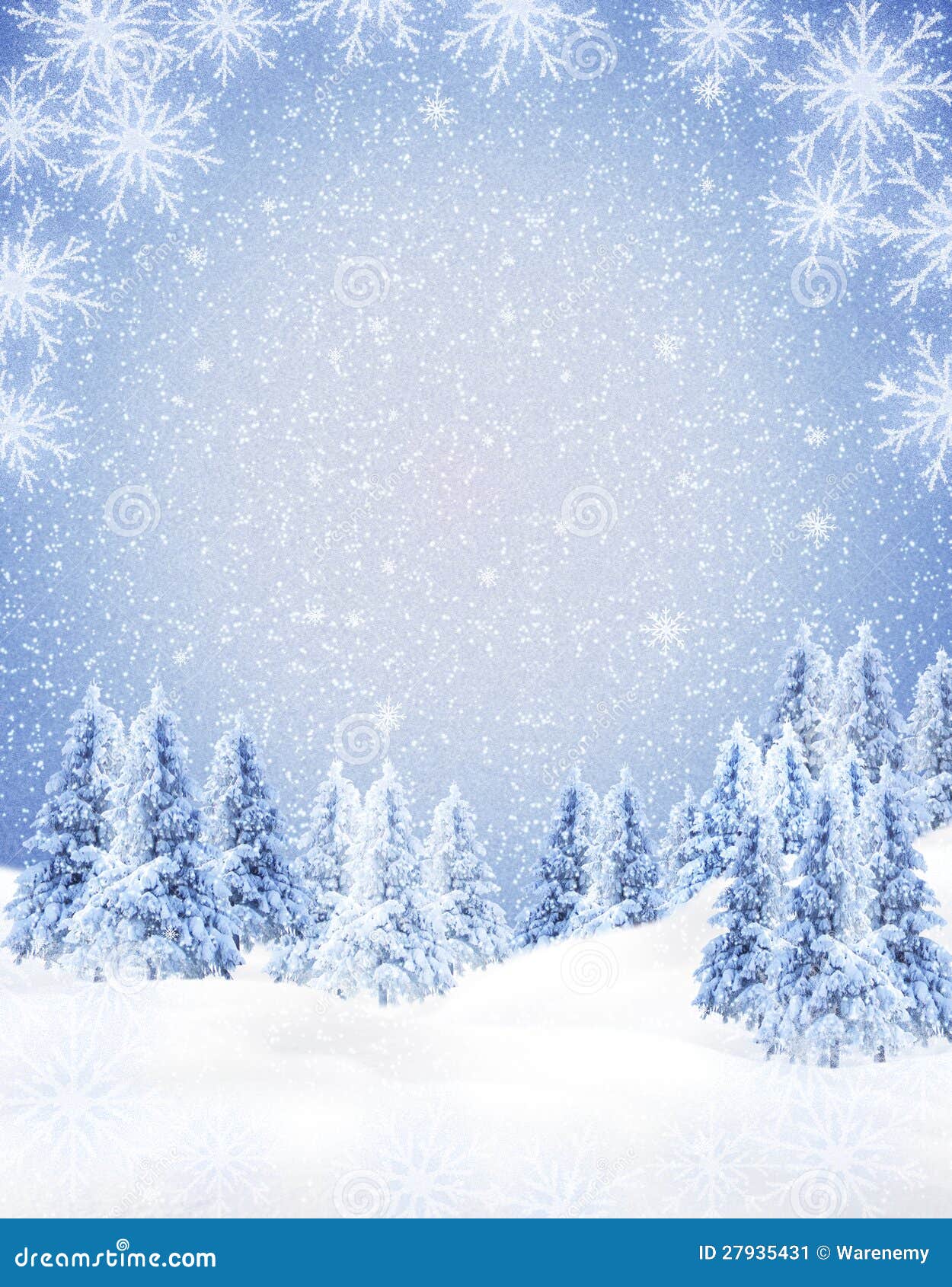 Winter frame stock image. Image of frost, beauty, seasons - 27935431