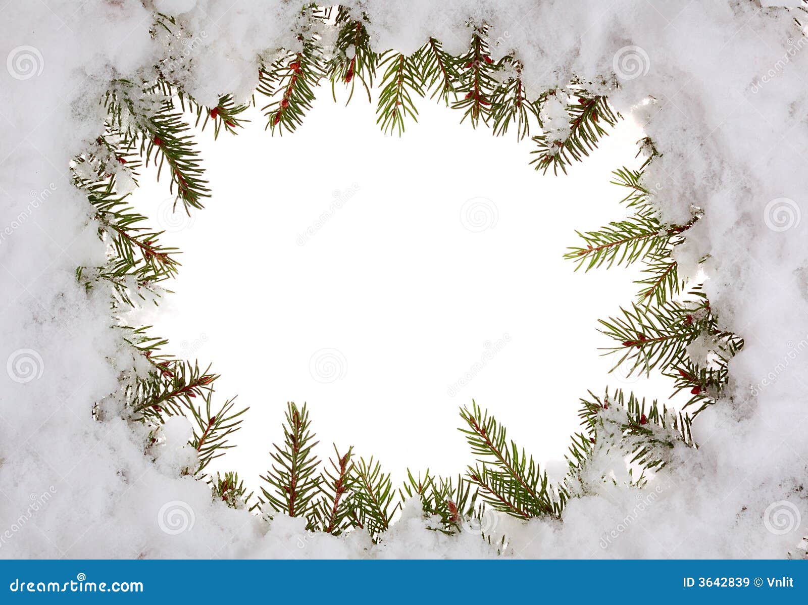 Winter frame stock image. Image of christmas, design, winter - 3642839
