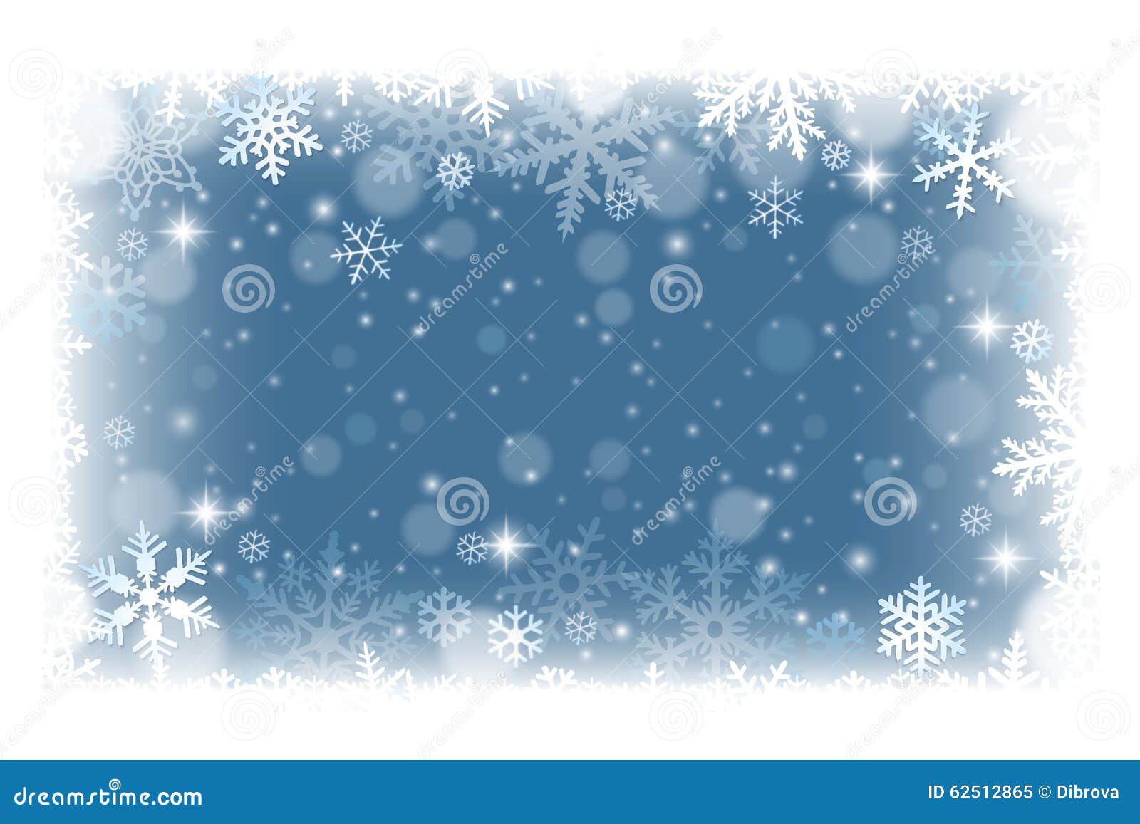 Winter frame background stock vector. Illustration of abstract - 62512865