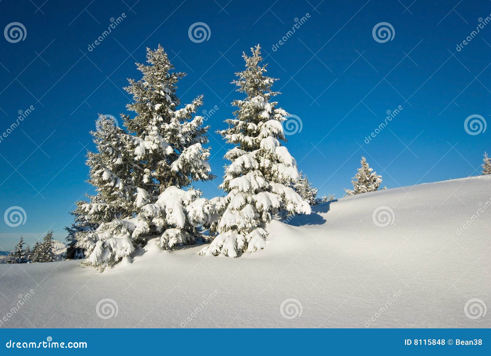 Winter in French alps stock photo. Image of snowscape - 8115848