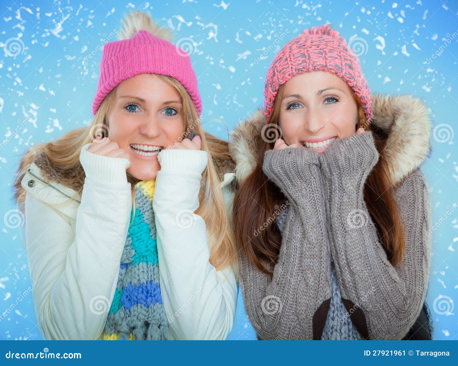 Winter friends stock image. Image of friends, noel, lifestyle - 27921961