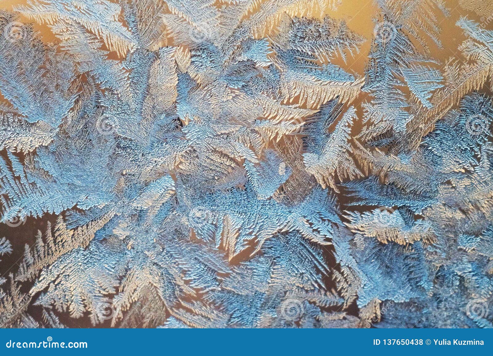 The Cold Frosty Texture Abstract Patterns. Stock Photo - Image of blue ...