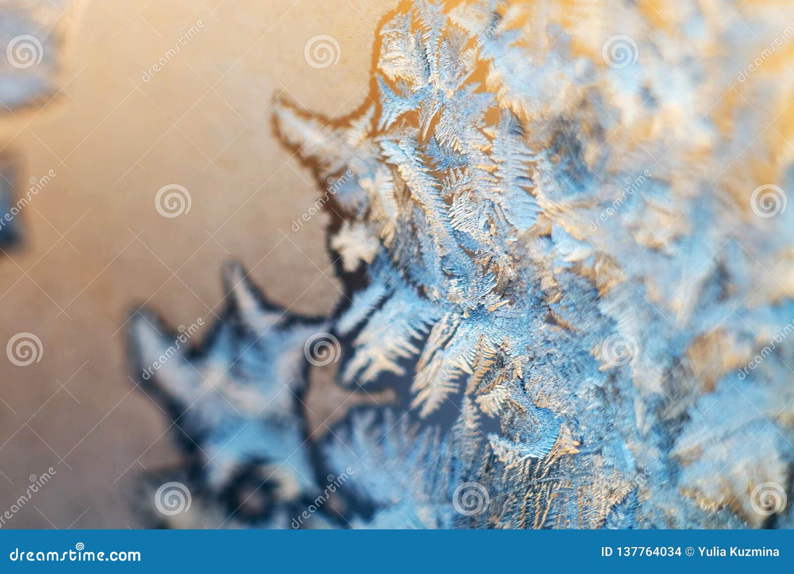 The Cold Frosty Texture Abstract Patterns. Stock Photo - Image of ...
