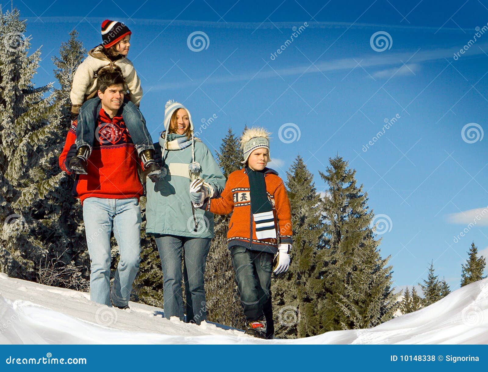 Winter fun 1 stock photo. Image of nice, mountains, colorful - 10148338
