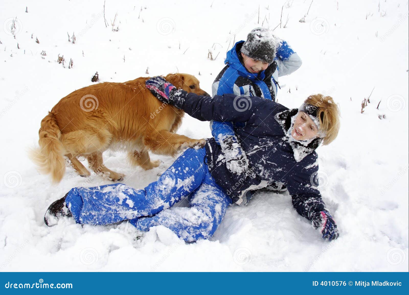 Winter fun stock photo. Image of young, winter, adult - 4010576