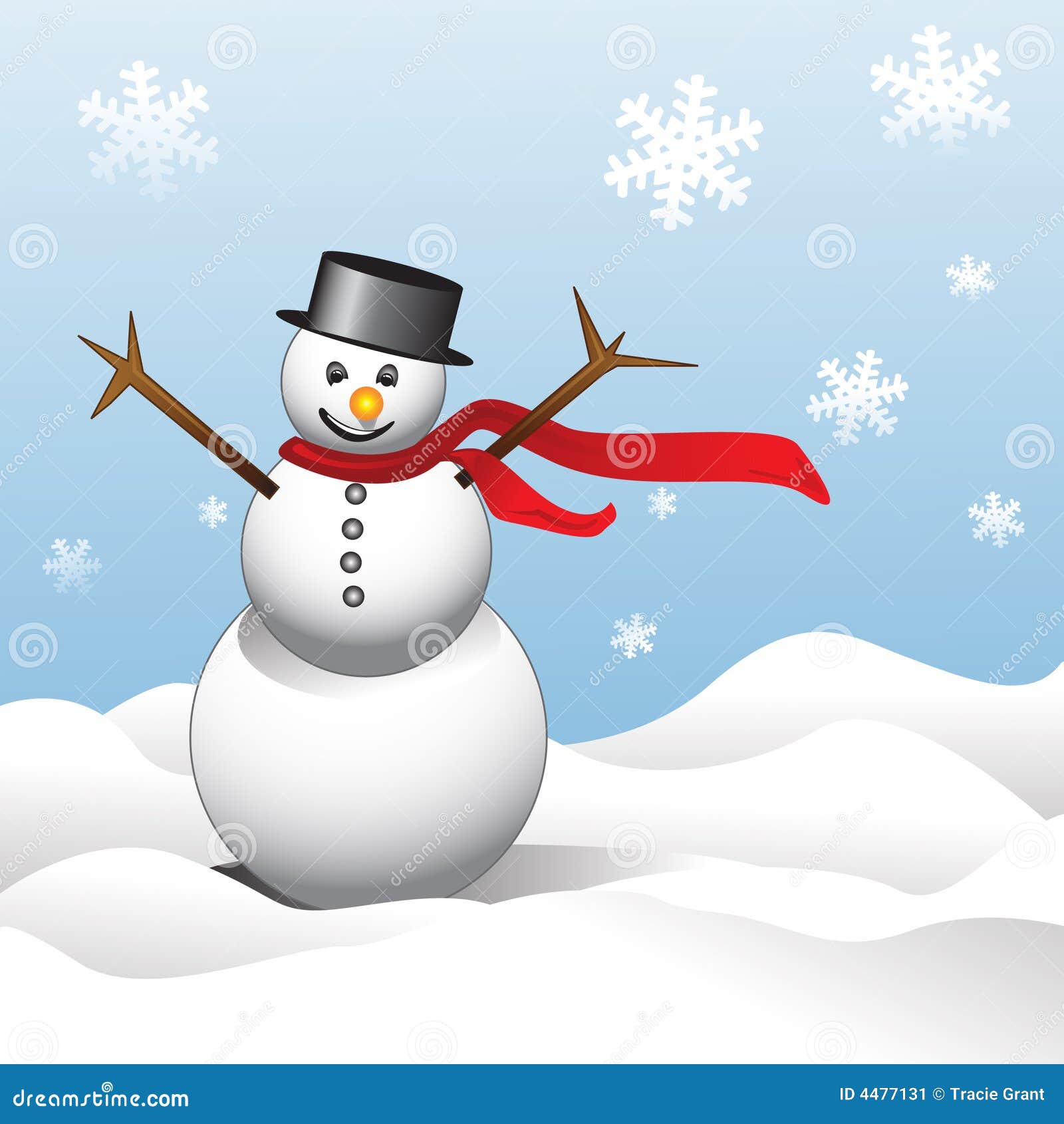 Winter Fun stock illustration. Illustration of scene, buttons - 4477131