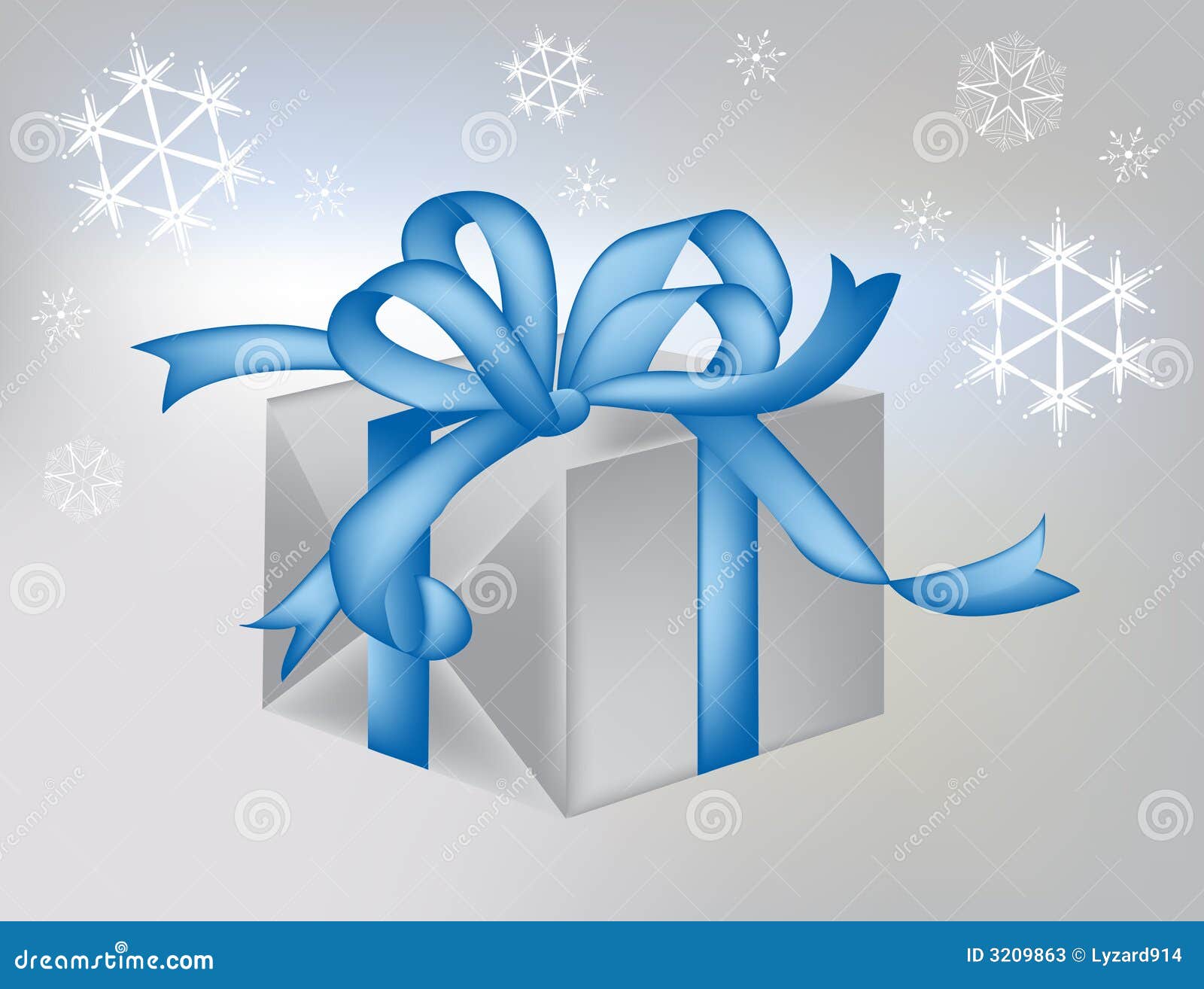 Winter Gift Package stock vector. Illustration of christmas - 3209863