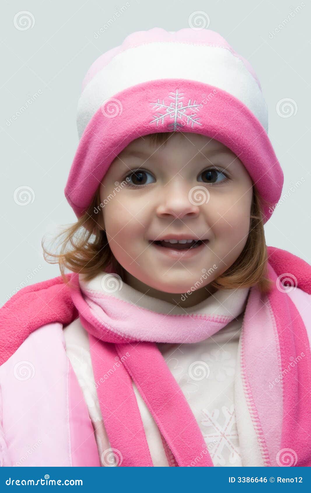 Winter girl stock photo. Image of cute, snow, beauty, cold - 3386646